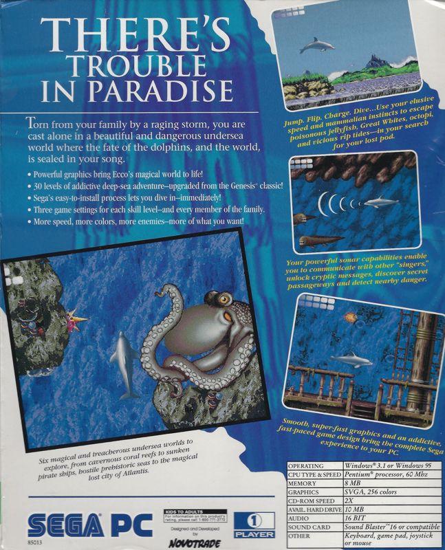 Ecco The Dolphin Prices PC Games | Compare Loose, CIB & New Prices