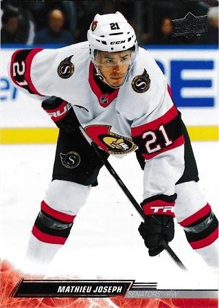 Mathieu Joseph #379 Prices | 2022 Upper Deck | Hockey Cards