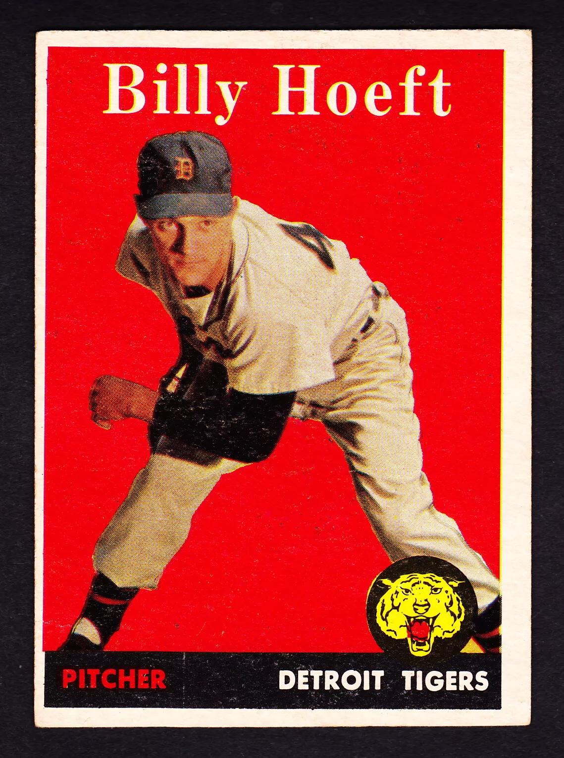 Billy Hoeft [White Yellow Triangle] #13 Prices | 1958 Topps | Baseball ...