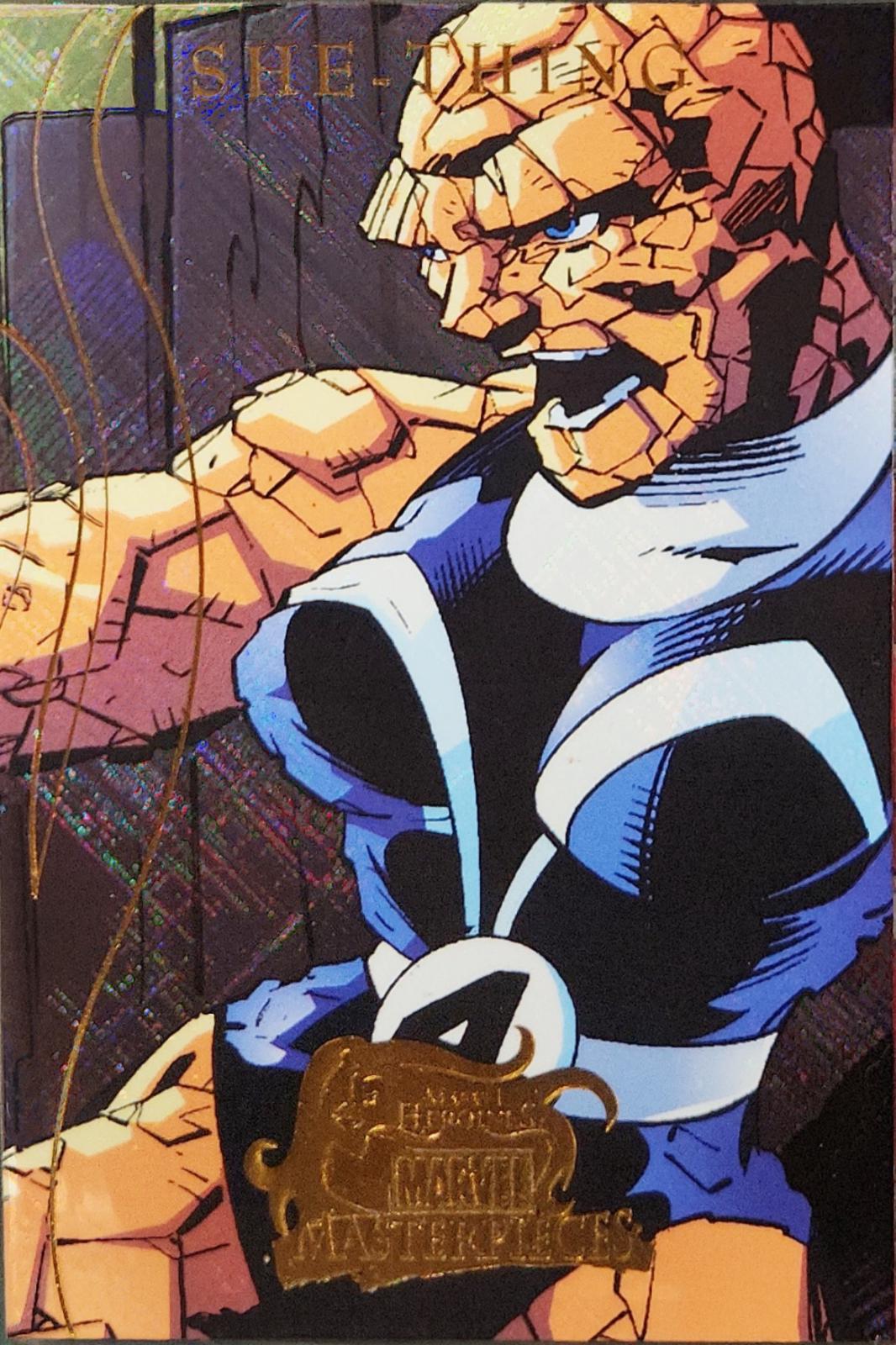 She-Thing [Fleer Marvel Heroines] #7 Prices | Marvel 2008 Masterpieces ...