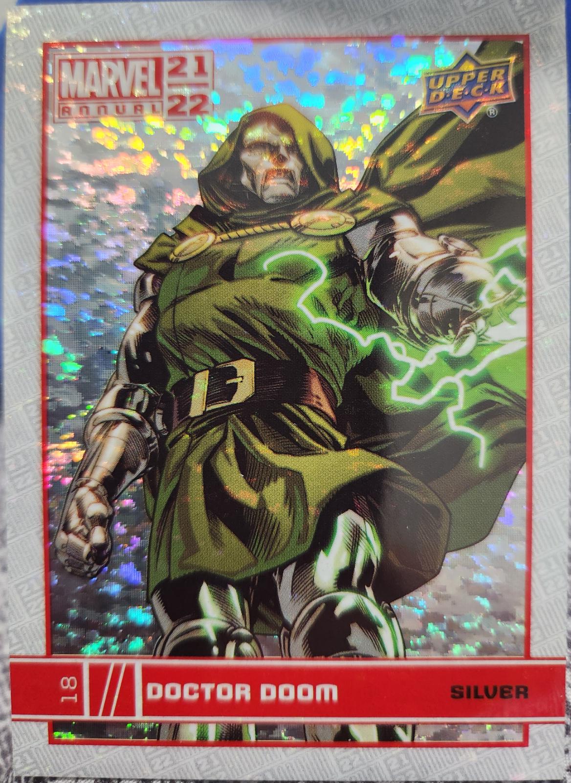 Doctor Doom [Silver Sparkle Printing Plate] #18 Prices | Marvel 2021 ...