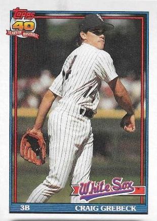 Craig Grebeck #446 Prices | 1991 Topps | Baseball Cards