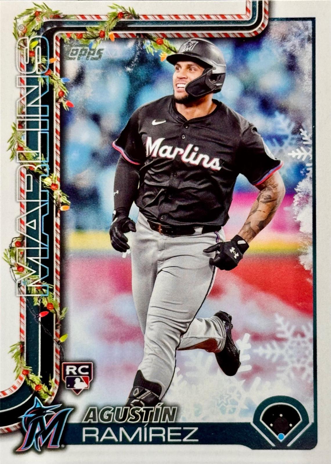 Agustin Ramirez #H19 Prices [Rookie] | 2025 Topps Holiday | Baseball Cards