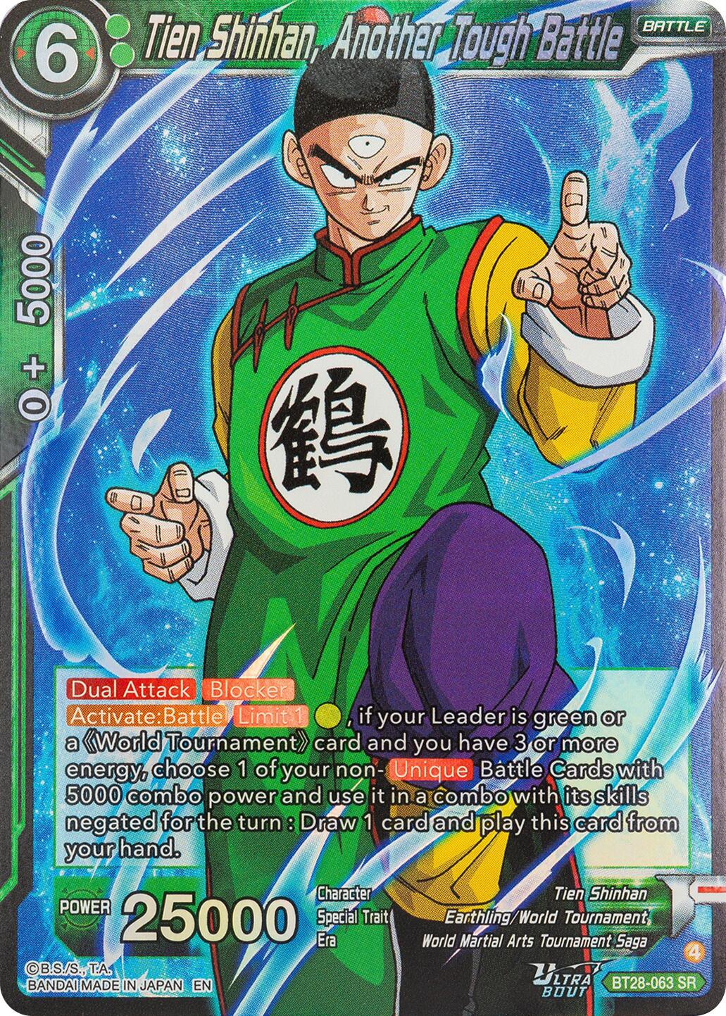 Tien Shinhan, Another Tough Battle BT28-063 Prices | Dragon Ball Super ...