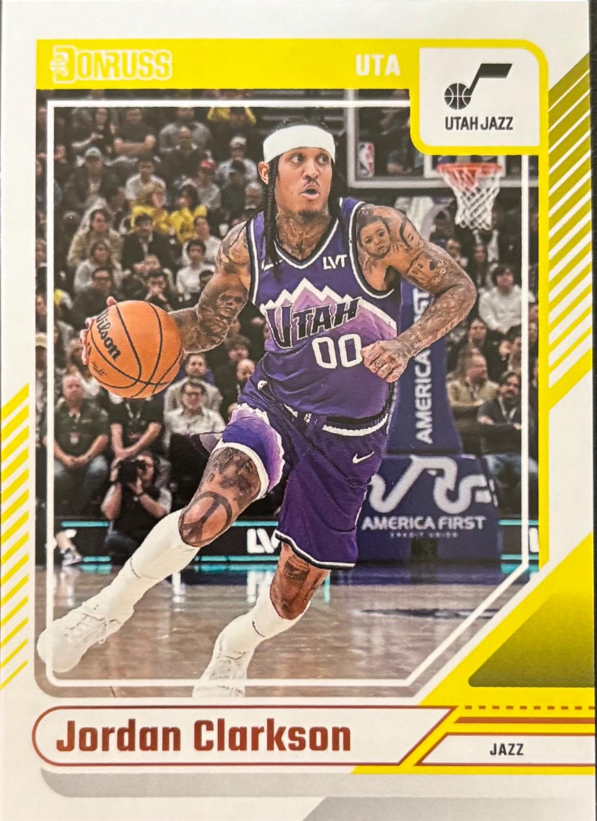 Jordan Clarkson #147 Prices | 2024 Panini Donruss | Basketball Cards