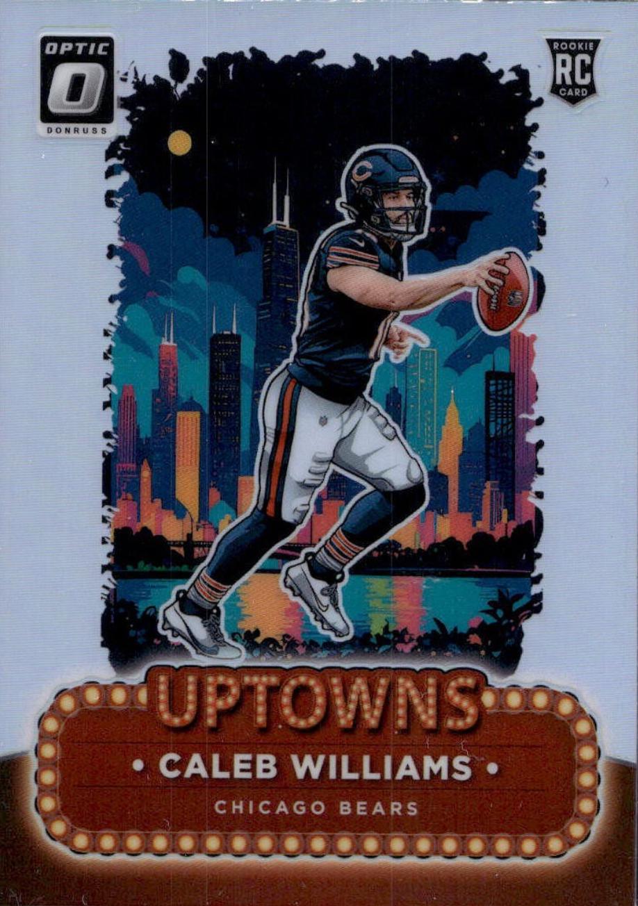 Caleb Williams #1 Prices [Rookie] | 2024 Panini Donruss Optic Uptowns ...