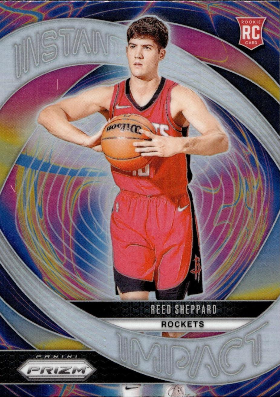 Reed Sheppard [Silver] #24 Prices [Rookie] | 2024 Panini Prizm Instant ...