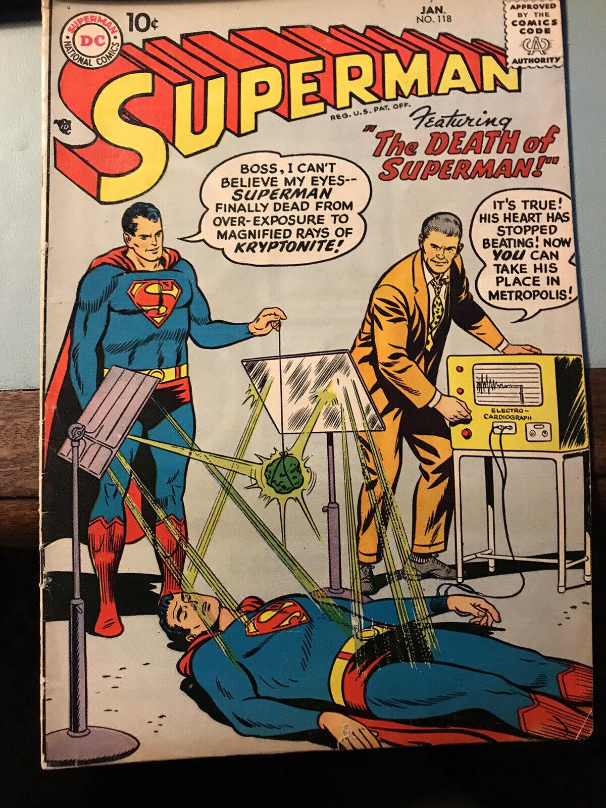 Superman #118 (1958) Prices | Superman Series