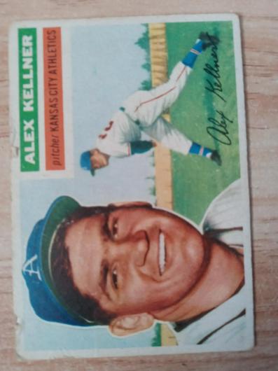 Alex Kellner [Gray Back] | Ungraded | 1956 Topps
