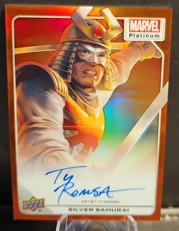 Silver Samurai [Autograph Orange Rainbow] #70 Prices | Marvel 2023 ...