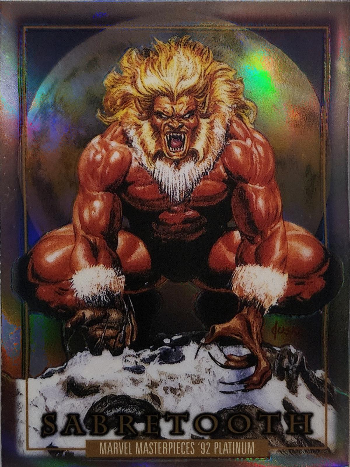 Sabretooth [Rainbow] #78 Prices | Marvel 2024 SkyBox Masterpieces ’92 ...