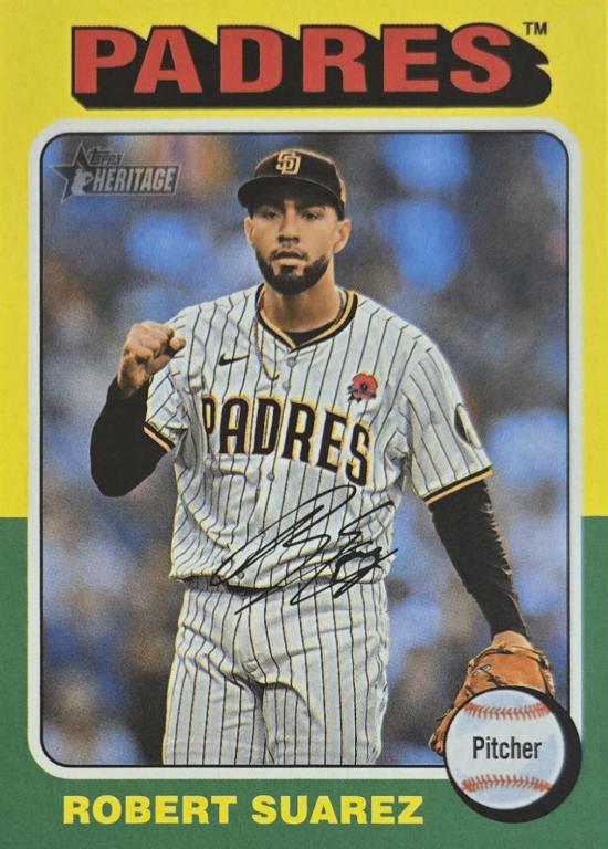 Robert Suarez #714 Prices | 2024 Topps Heritage | Baseball Cards