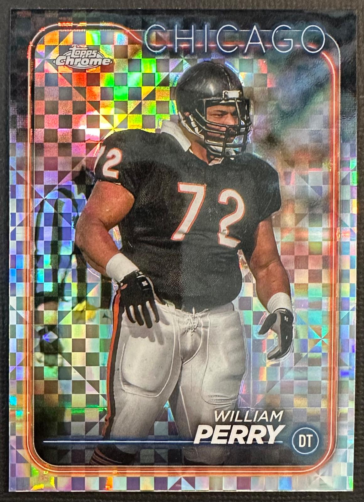 William Perry [X-Fractor] #21 Prices | 2024 Topps Chrome | Football Cards
