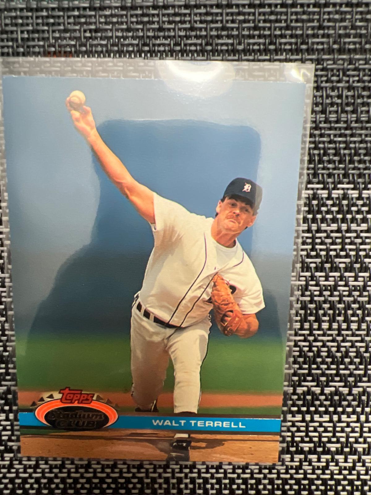 Walt Terrell #315 Prices | 1991 Stadium Club | Baseball Cards