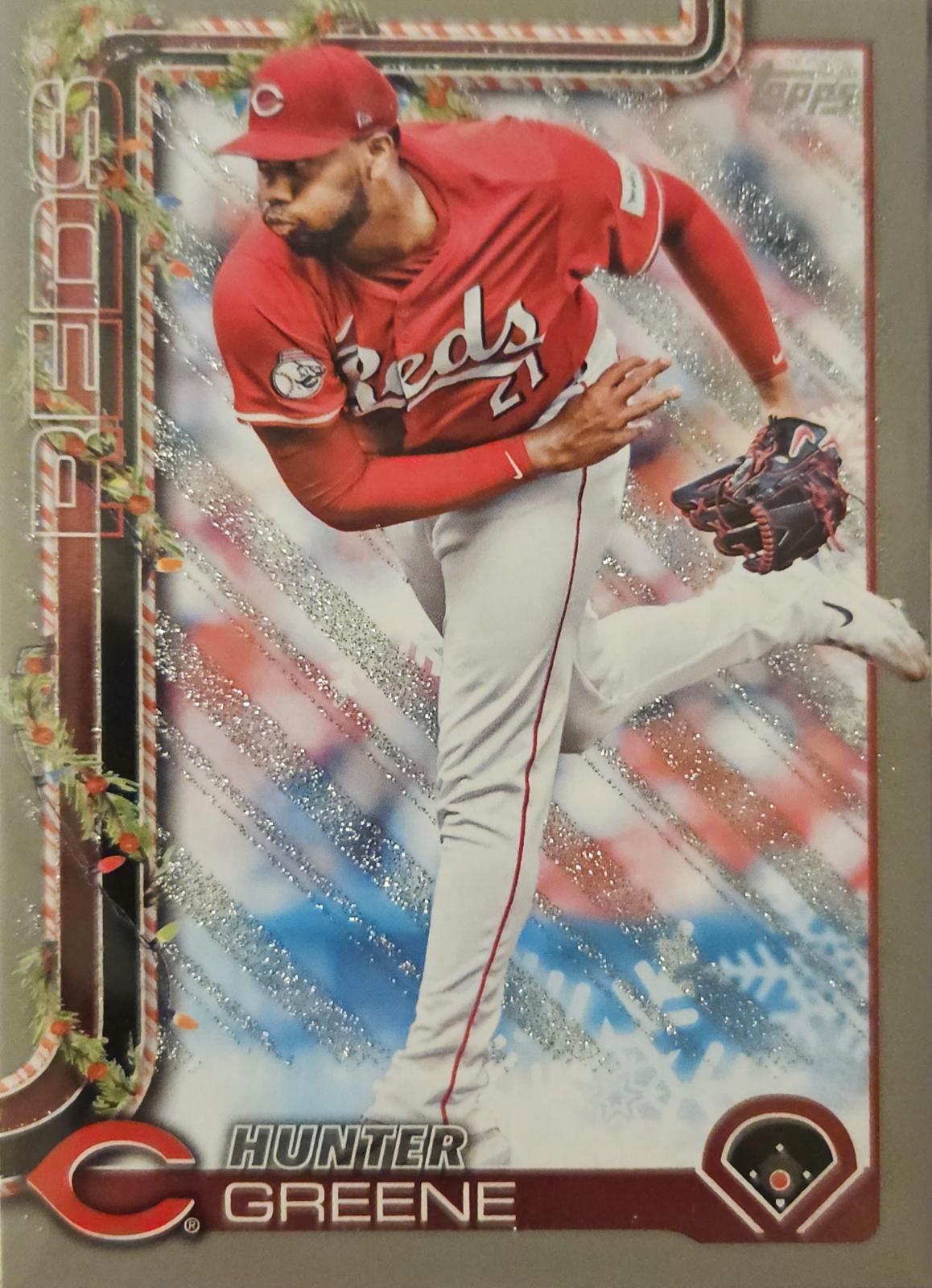 Hunter Greene [Glitter] #H139 Prices | 2025 Topps Holiday | Baseball Cards