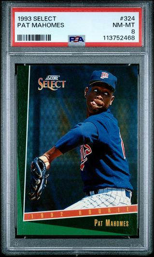 Pat Mahomes | Graded 8 | 1993 Score Select