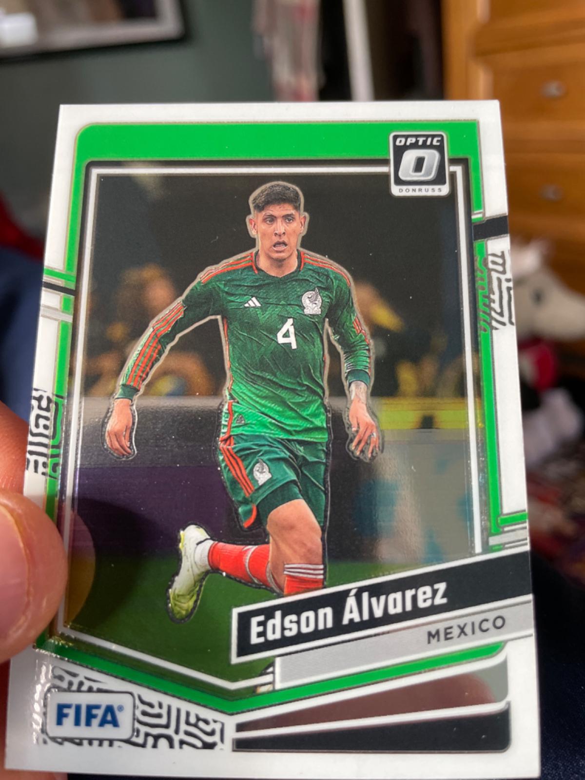 Edson Alvarez [Optic] #37 Prices | 2023 Panini Donruss | Soccer Cards