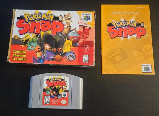 Pokemon Snap | Item, Box, and Manual | Nintendo 64