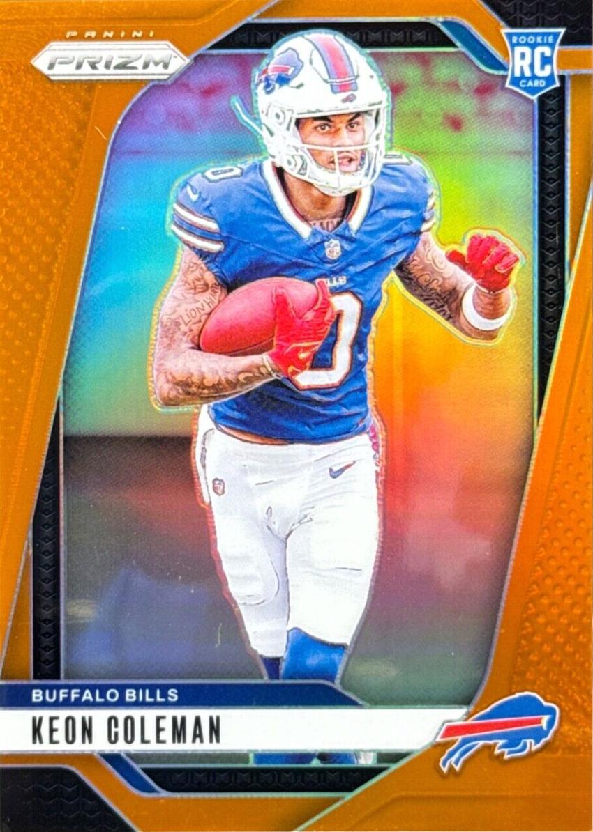 Keon Coleman [Orange] #362 Prices | 2024 Panini Prizm | Football Cards
