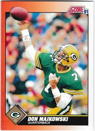 Don Majkowski #419 Prices | 1991 Score | Football Cards