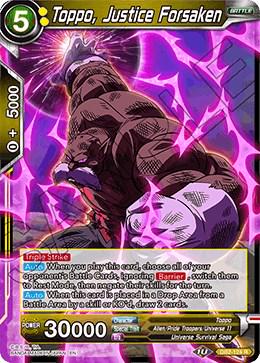 Toppo, Justice Forsaken DB2-124 Prices | Dragon Ball Super Divine ...