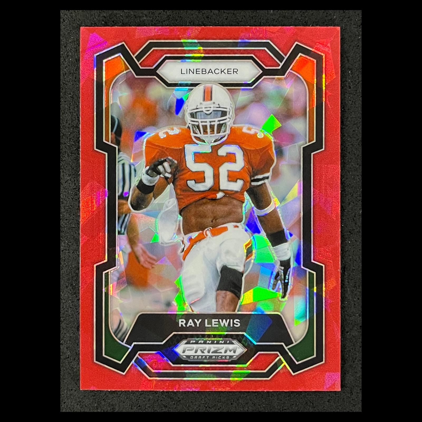 Ray Lewis [Red Ice] #4 Prices | 2024 Panini Prizm Draft Picks ...