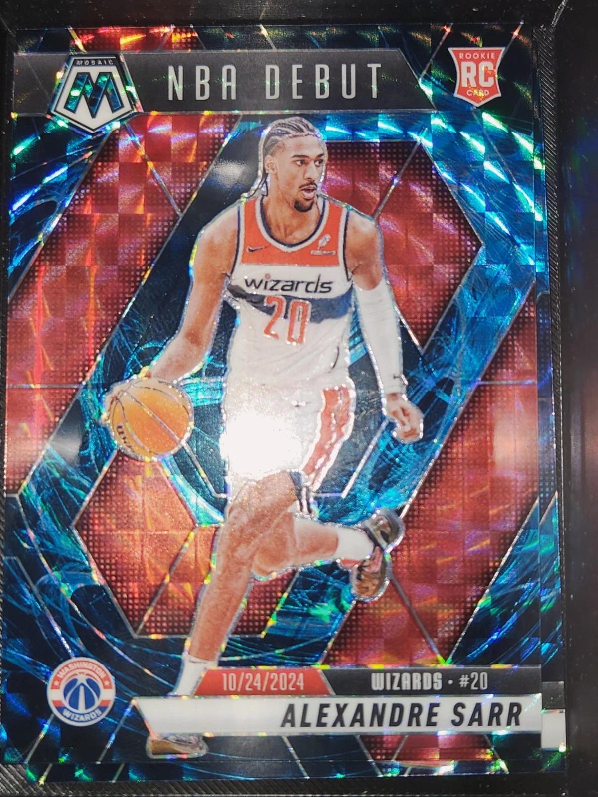 Alexandre Sarr [Genesis] #254 Prices | 2024 Panini Mosaic | Basketball ...