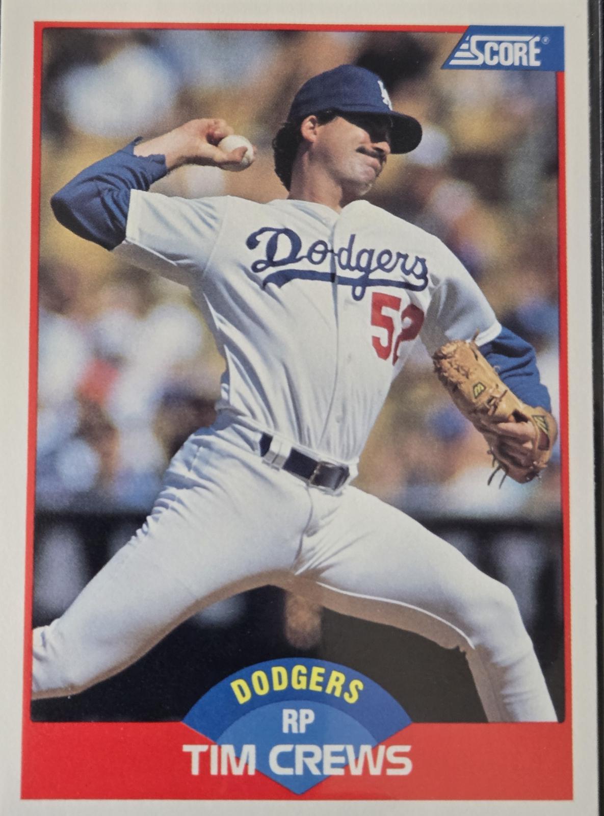 Tim Crews #505 Prices | 1989 Score | Baseball Cards