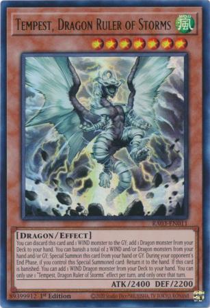 Tempest, Dragon Ruler of Storms [Ultra Rare] RA03-EN011 Prices | YuGiOh ...