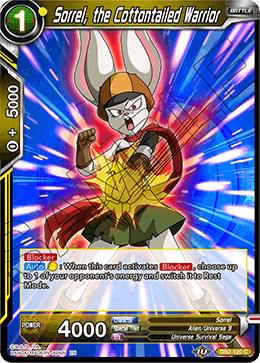 Sorrel, the Cottontailed Warrior DB2-120 Prices | Dragon Ball Super ...