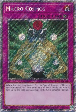 Macro Cosmos [Platinum Secret Rare] RA03-EN164 Prices | YuGiOh Quarter ...