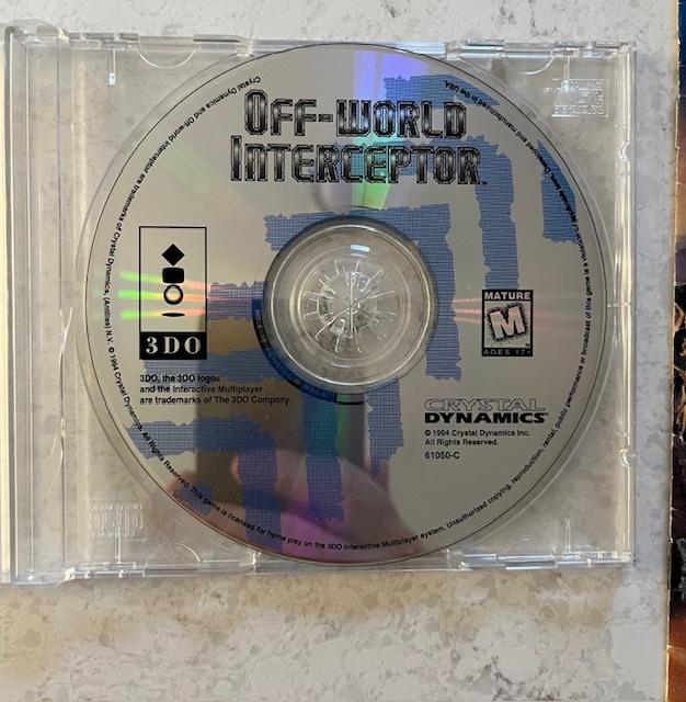 Off-World Interceptor | Item and Manual only | 3DO