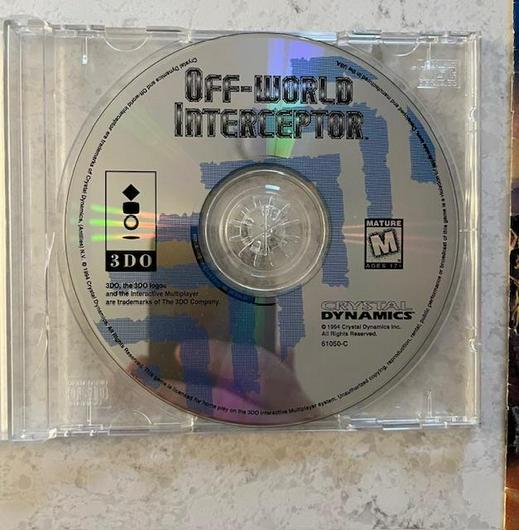 Off-World Interceptor | Item and Manual only | 3DO