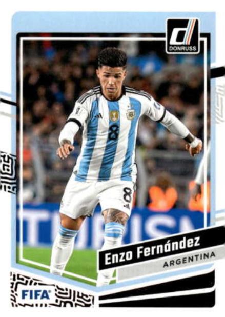 Enzo Fernandez #4 Prices | 2023 Panini Donruss | Soccer Cards