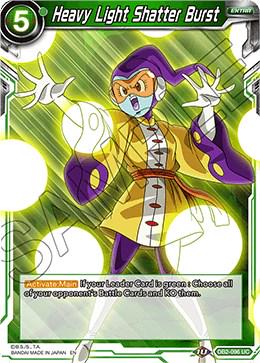 Heavy Light Shatter Burst DB2-096 Prices | Dragon Ball Super Divine ...