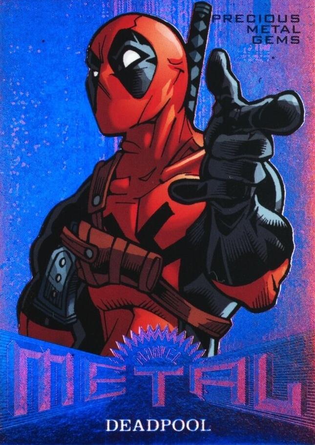 Deadpool [Purple] #MM12 Prices | Marvel 2017 Spider-Man Metals | Marvel ...