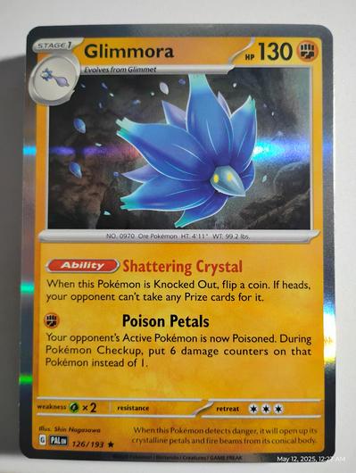 Glimmora | Ungraded | Pokemon Paldea Evolved