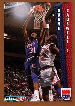 Duane Causwell #195 Prices | 1992 Fleer | Basketball Cards