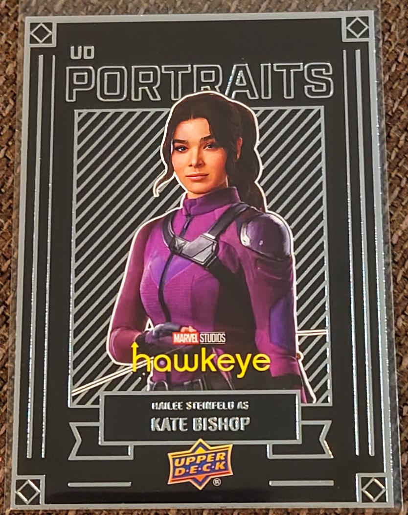 Hailee Steinfeld as Kate Bishop #P27 Prices | Marvel 2024 Upper Deck ...