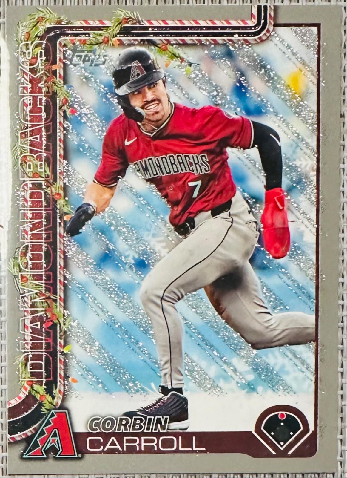 Corbin Carroll [Glitter] #H158 Prices | 2025 Topps Holiday | Baseball Cards