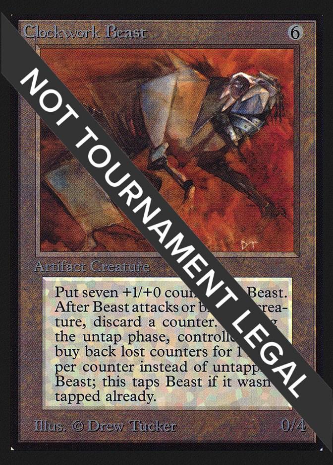 Clockwork Beast Prices | Magic International Edition | Magic Cards