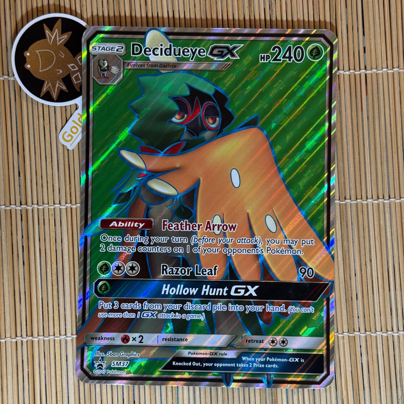 Decidueye GX [Jumbo] #38 Precios | Pokemon Promo | Tarjetas de Pokemon