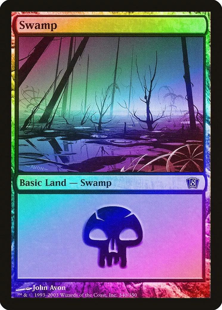 Swamp [Foil] #340 Prices | Magic 8th Edition | Magic Cards