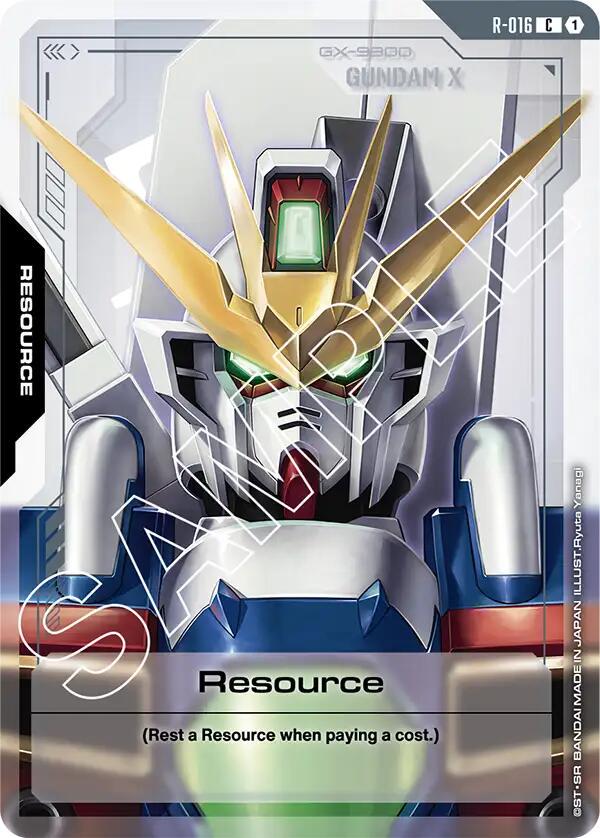 Resource #R-016 Prices | Gundam Dual Impact