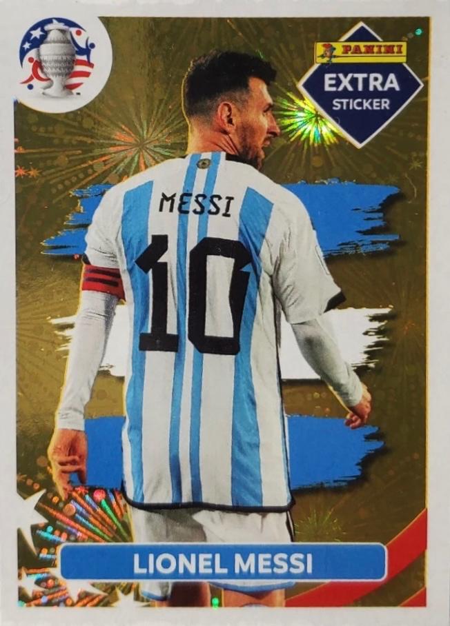 Lionel Messi [Gold] Prices | 2024 Panini Copa America Extra Sticker ...