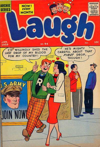 Laugh Comics #94 (1959) Prices | Laugh Comics Series