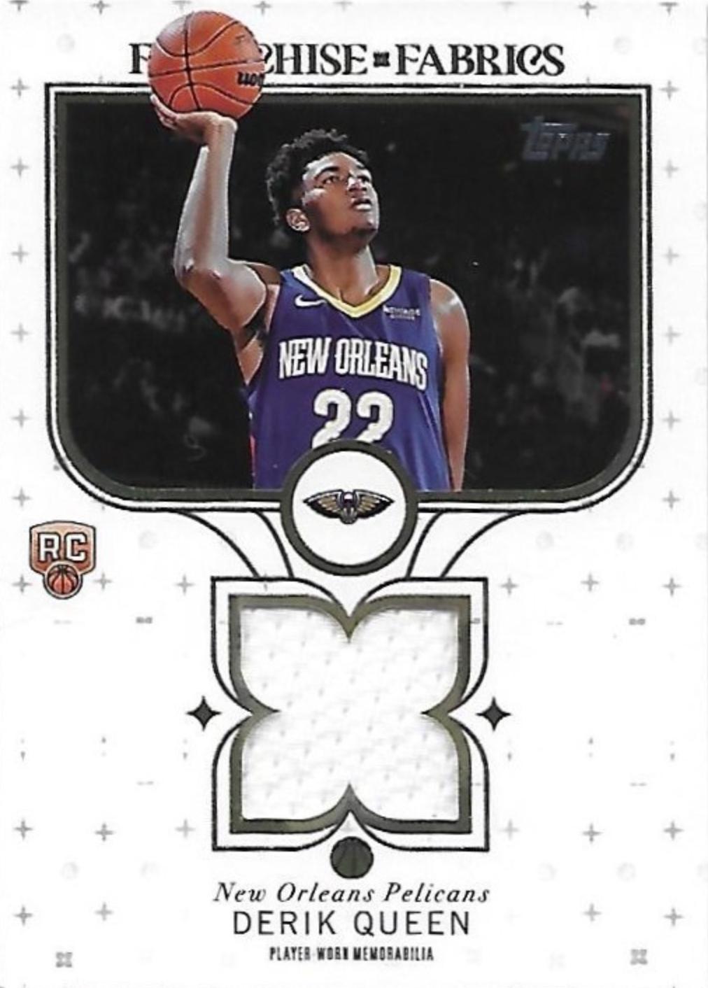 Derik Queen #FF-DQ Prices | 2025 Topps Franchise Fabrics | Basketball Cards