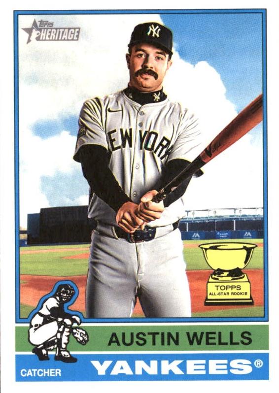 Austin Wells #441 Prices | 2025 Topps Heritage | Baseball Cards