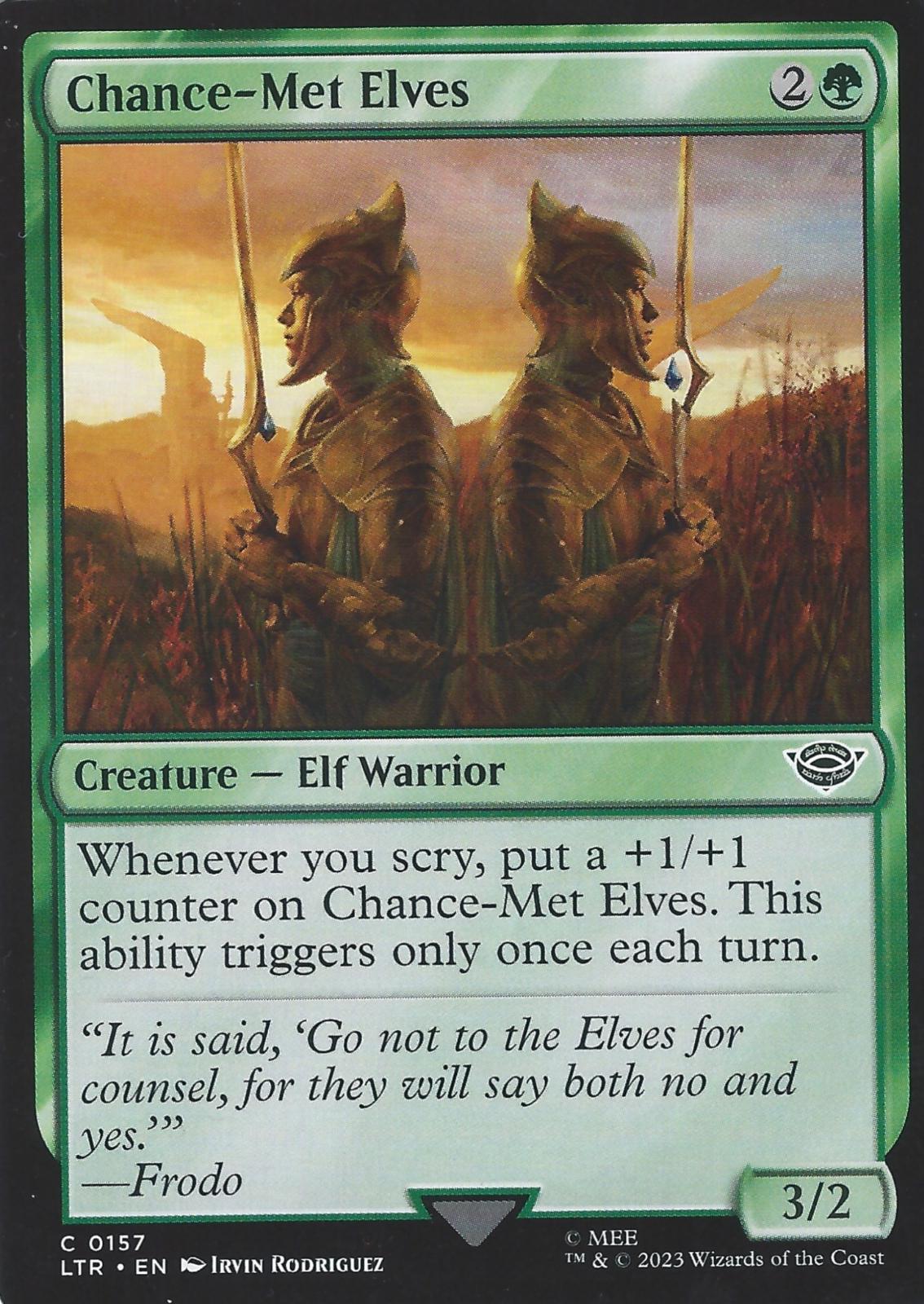 Chance-Met Elves #157 Prices | Magic Lord of the Rings | Magic Cards