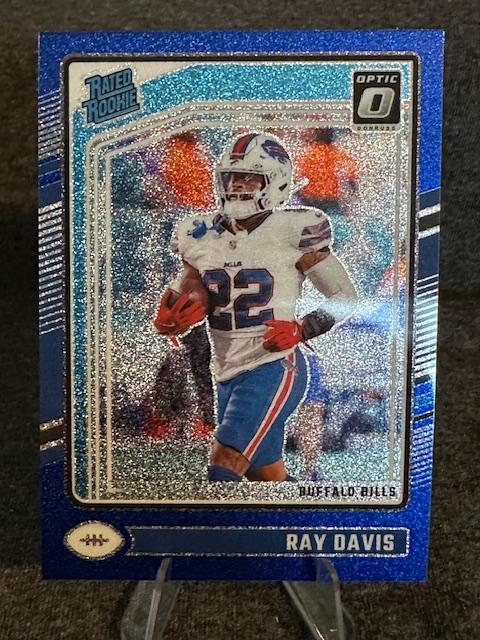 Ray Davis [Blue Glitter] #283 Prices | 2024 Panini Donruss Optic ...